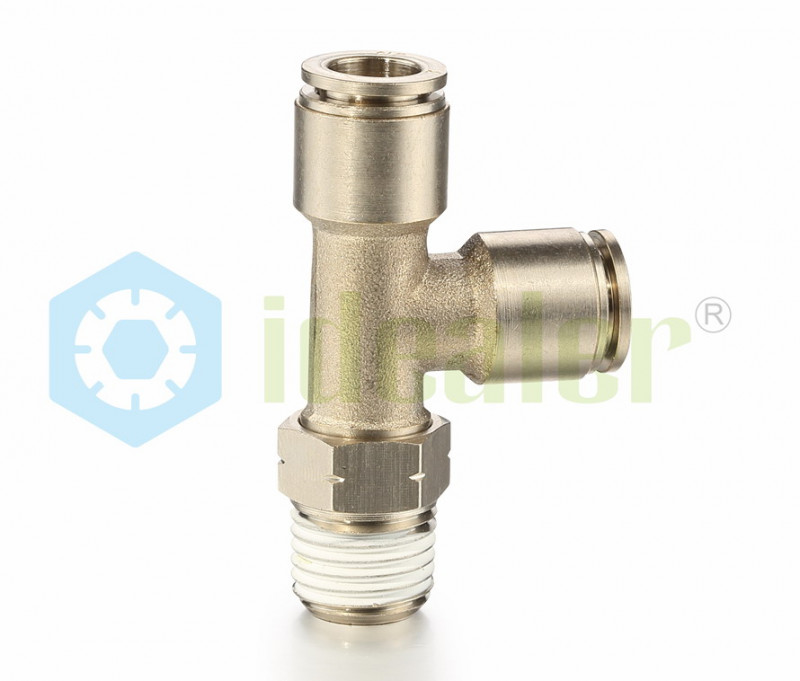 All Metal Push to Connect Fittings- MPST - Ideal Bell Pneumatics