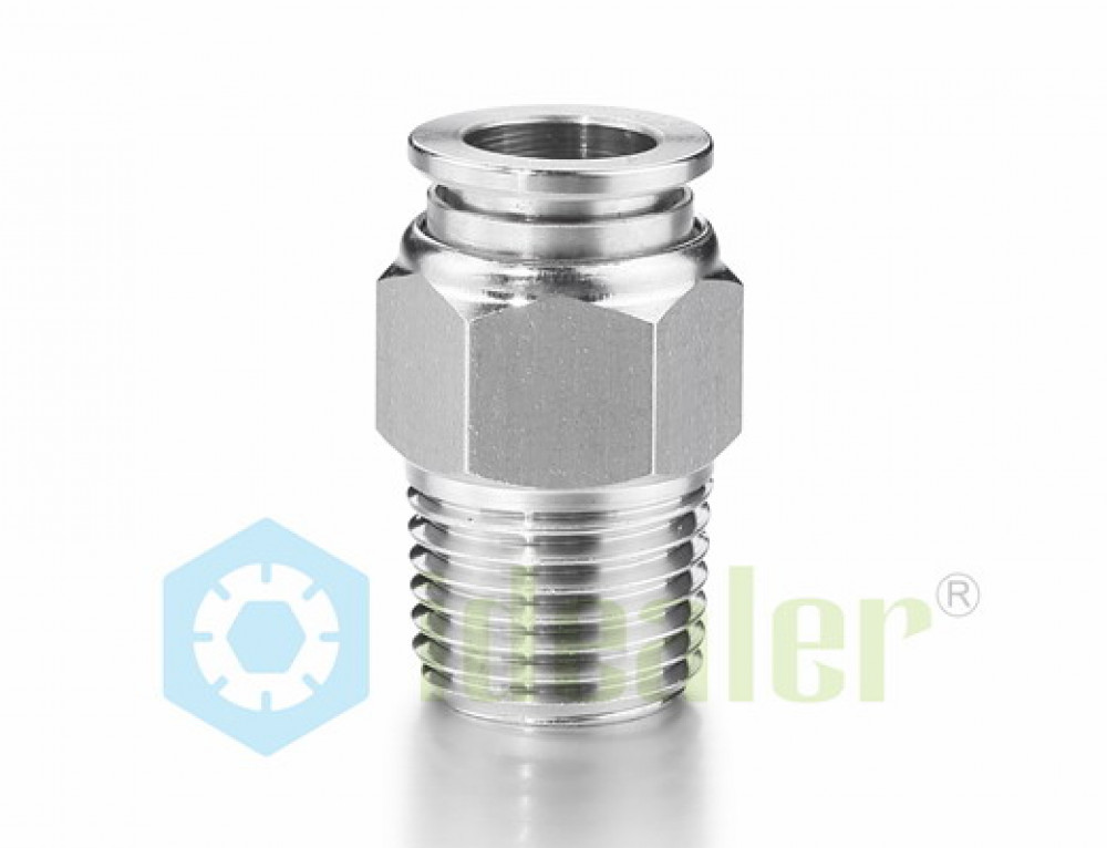 Stainless Steel Push To Connect Fittings-SSPL - Ideal Bell Pneumatics